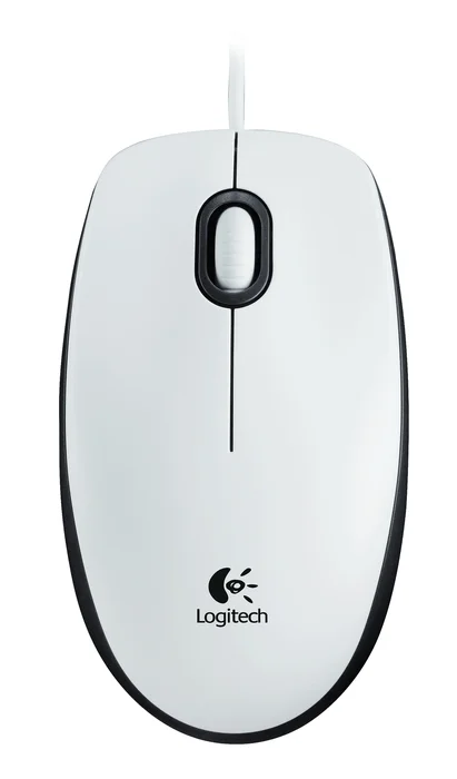 Мишка - Logitech Mouse M100 White | Smartoffice.bg